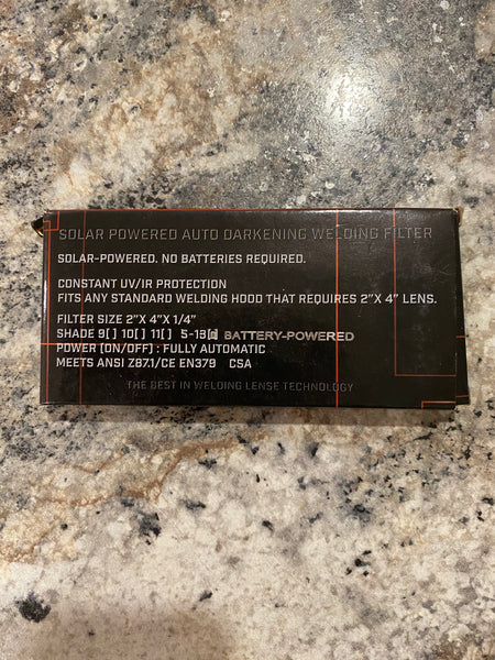 Arc Vision Adjustable Welding Lens (5-13) shade – Off The Hook Design ...