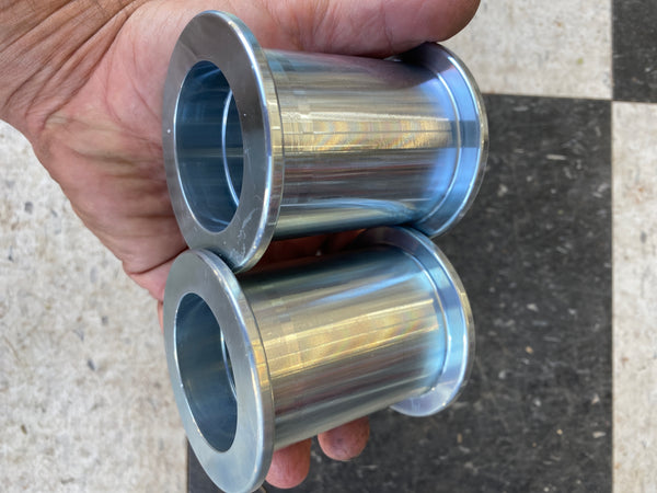 Big Flange roller adapter set for use with existing roller head sealed ...